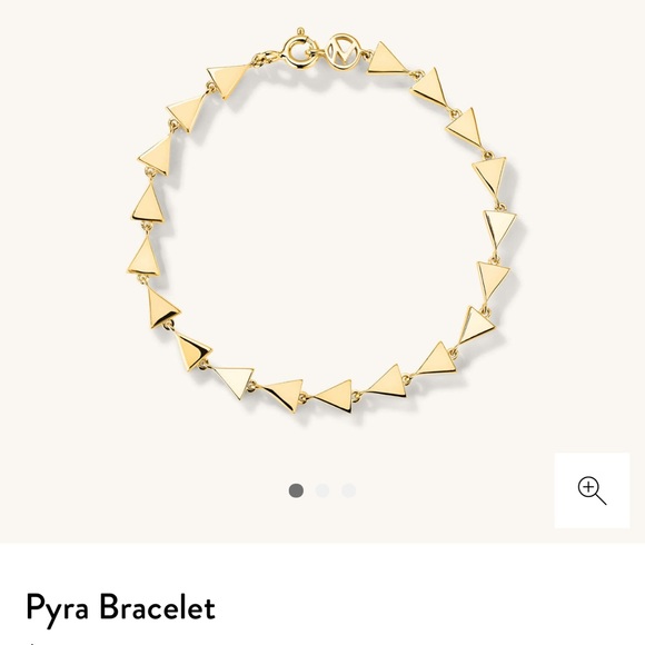 Mejuri | Jewelry | New Mejuri Pyra Bracelet In Gold | Poshmark